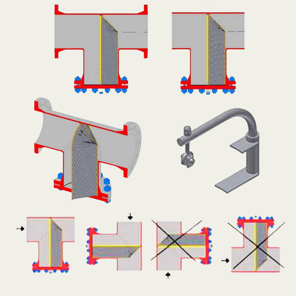 “T” Type Strainer Ft 150 To 600lbs - Flowlink Valves & Controls